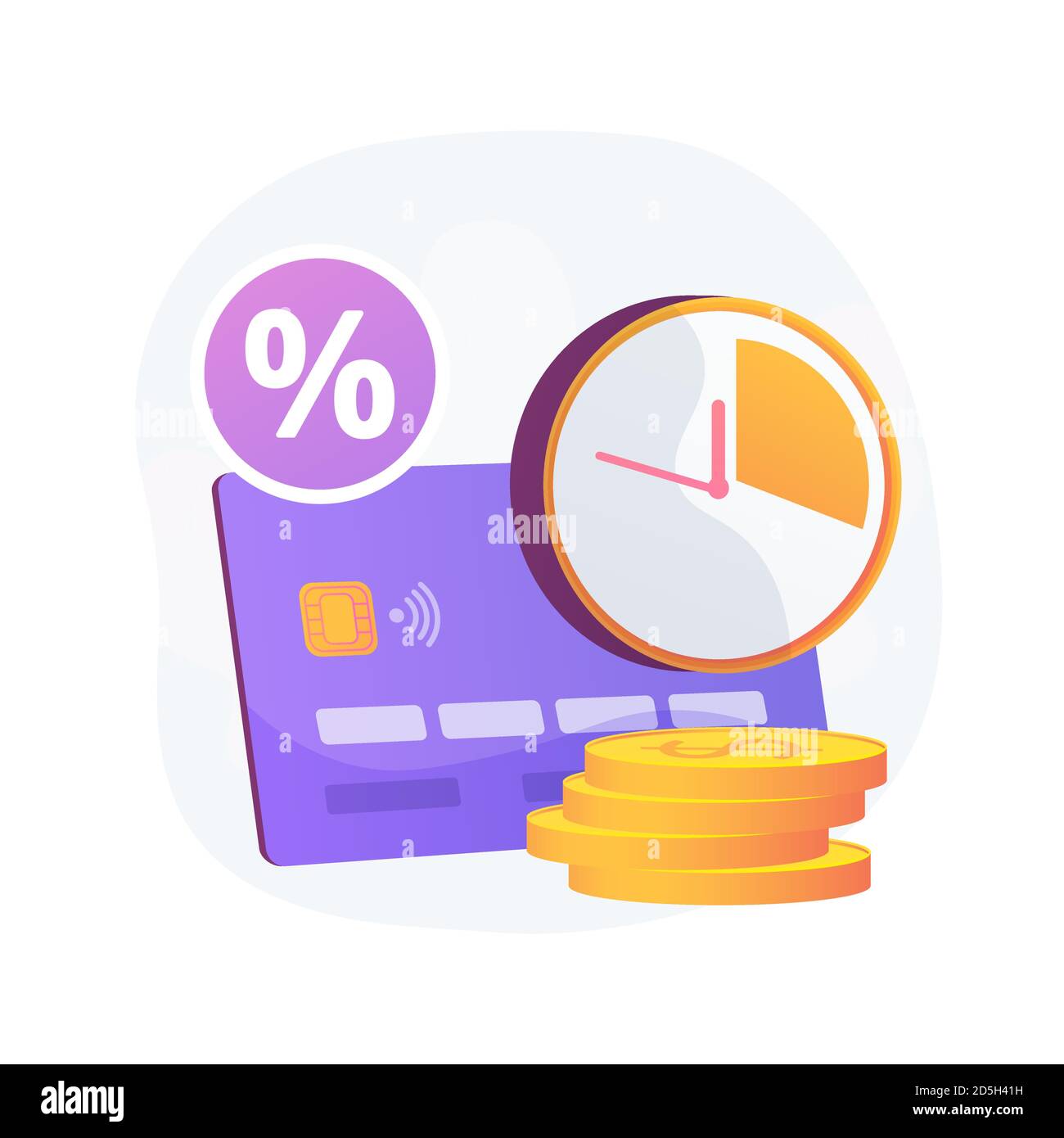 Installment tax payments abstract concept vector illustration Stock ... Installment tax payments abstract concept vector illustration Stock ...