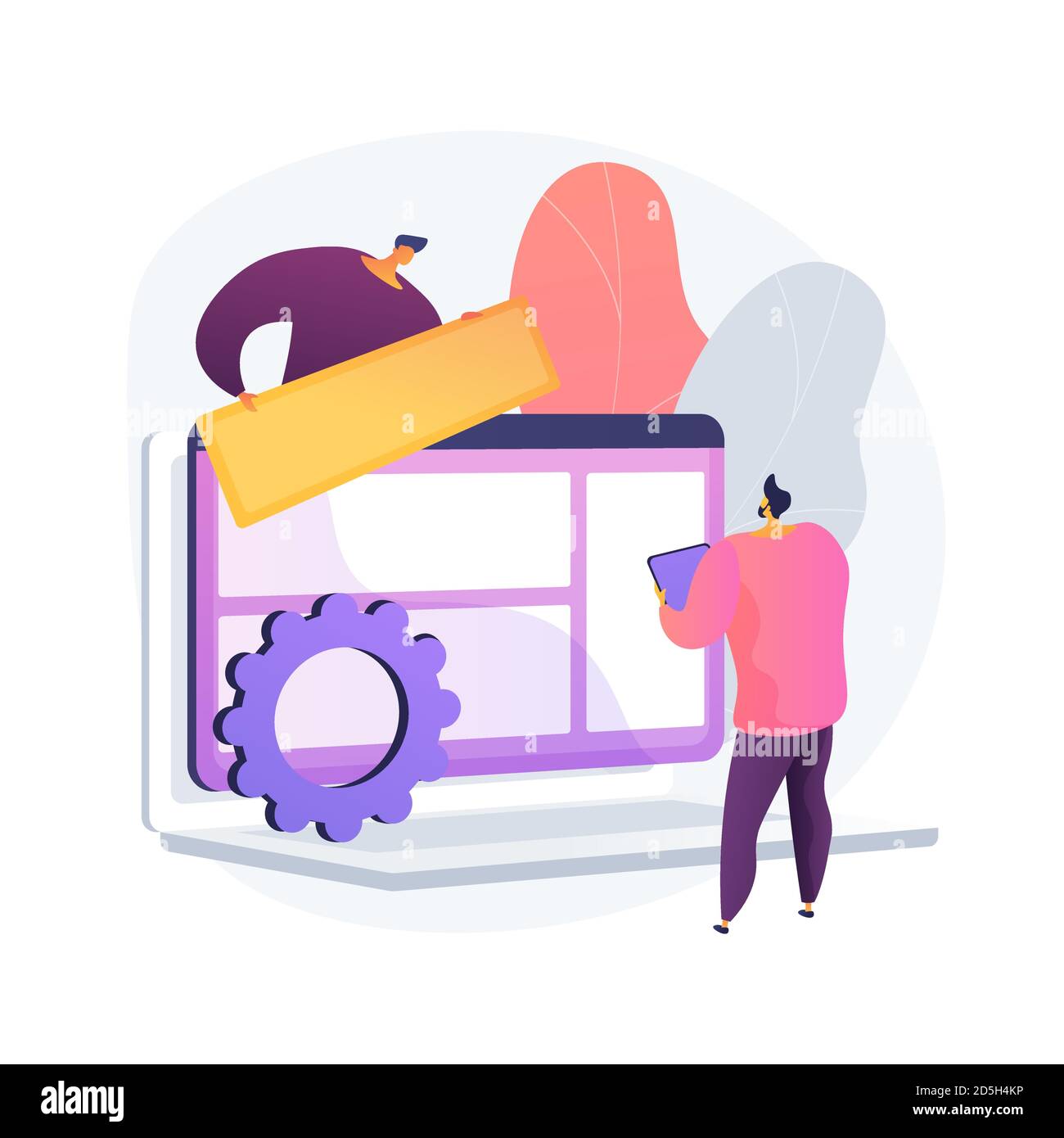 Content aggregator abstract concept vector illustration Stock Vector ...