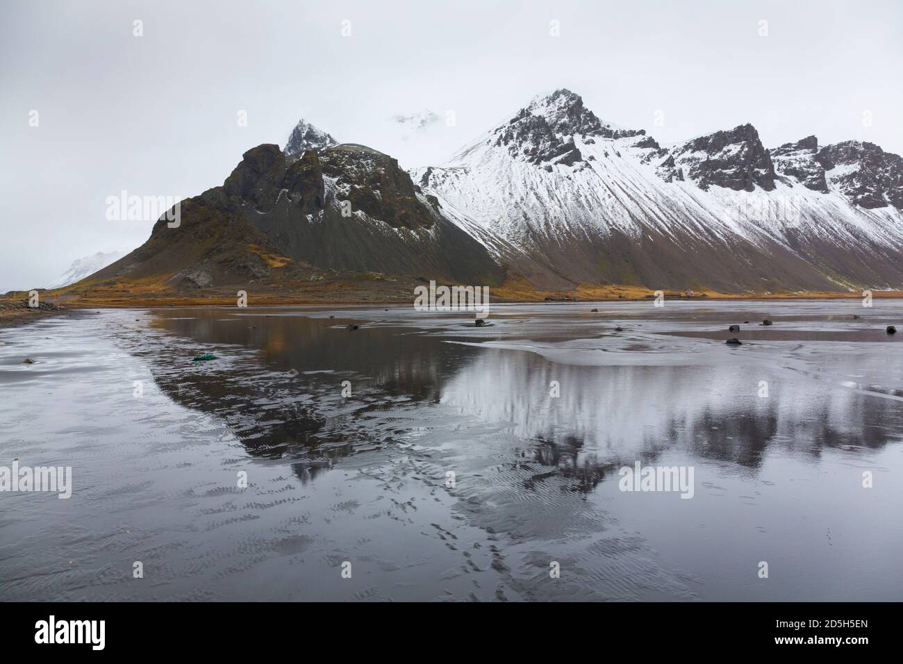 Stokksnes península, Hofn, Southern Iceland, Iceland, Europe Stock ...