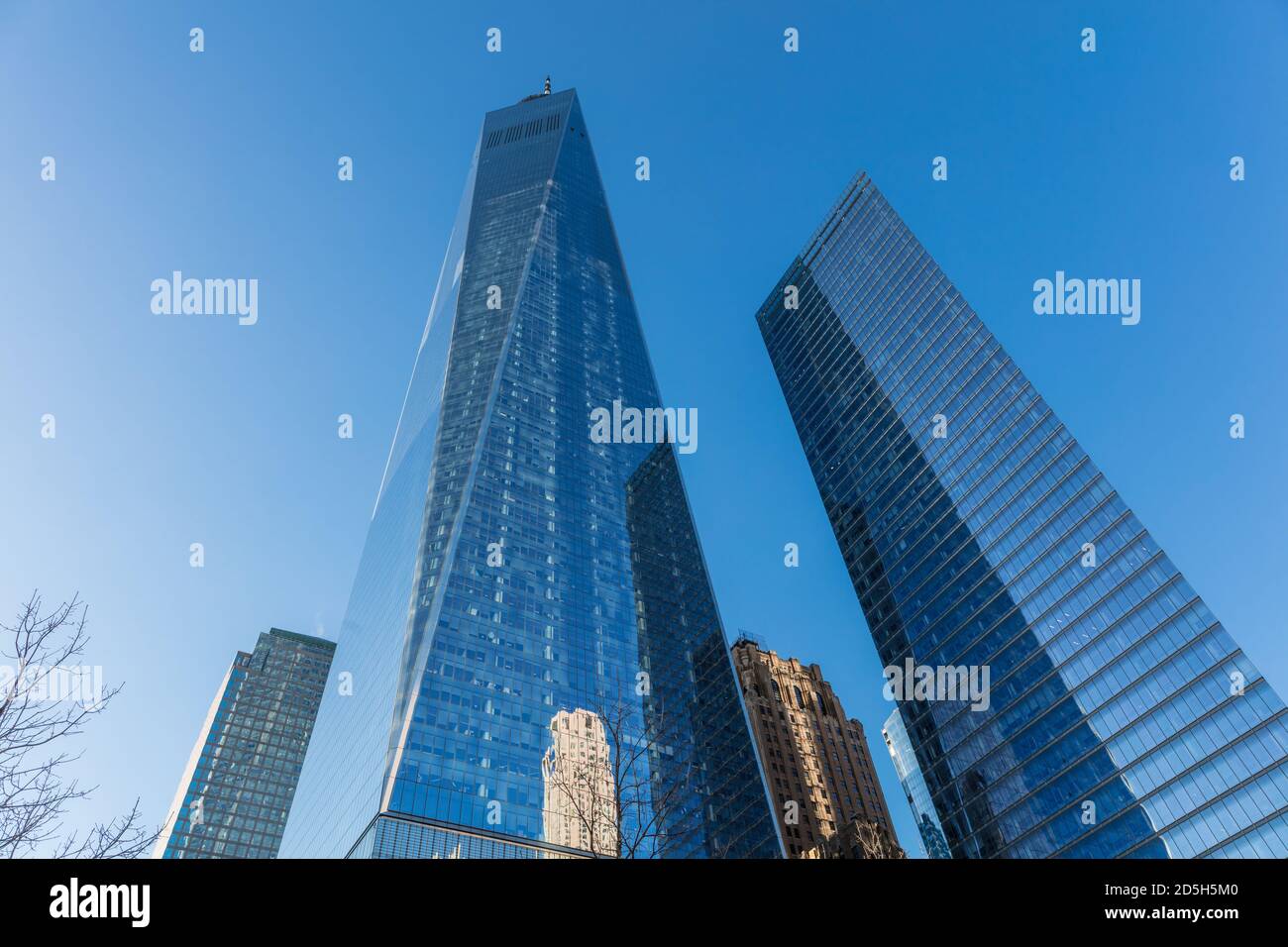 the World Trade Center one of the main Manhattan Landmarks in New York ...
