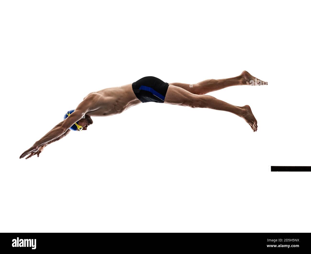 Swimmer From Side View