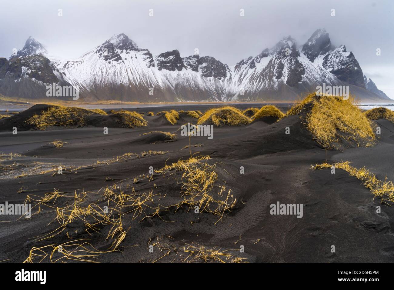 Stokksnes península, Hofn, Southern Iceland, Iceland, Europe Stock ...