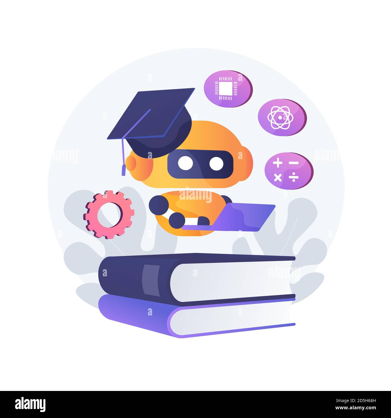 Chatbot self learning abstract concept vector illustration Stock Vector ... Chatbot self learning abstract concept vector illustration Stock Vector ...