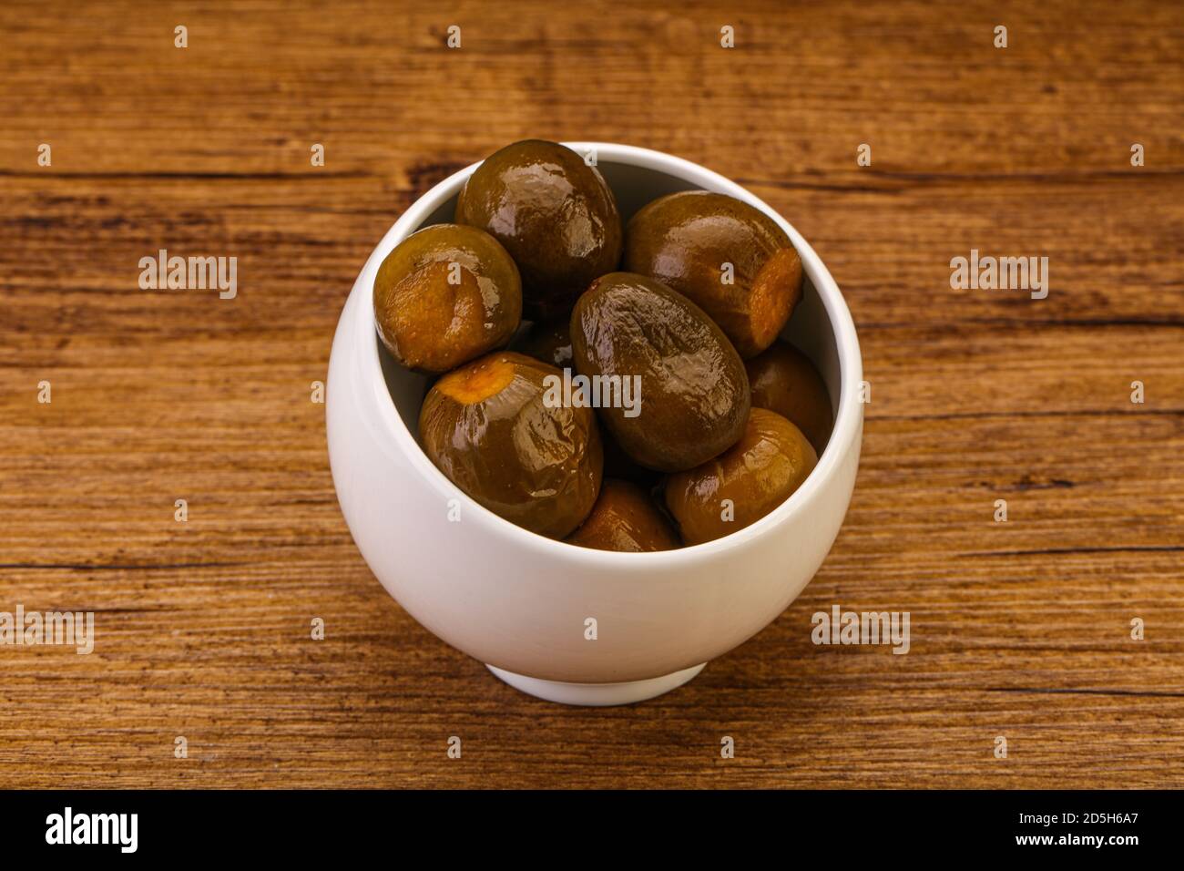 Marinated feijoa fruit in the bowl Stock Photo - Alamy