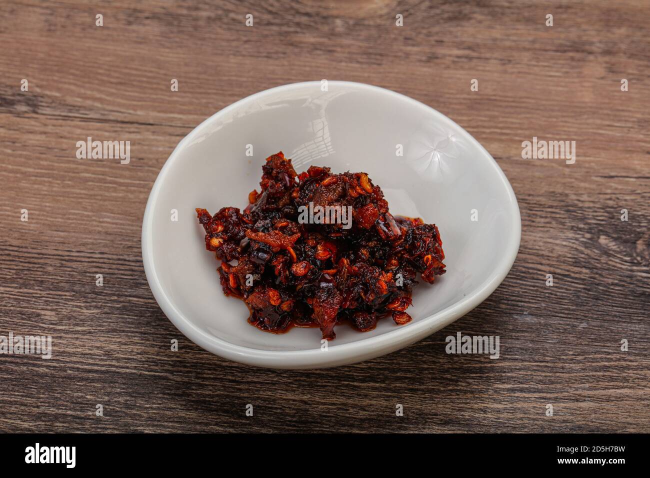 Vietnamese Fried chili pepper sauce with oil Stock Photo - Alamy
