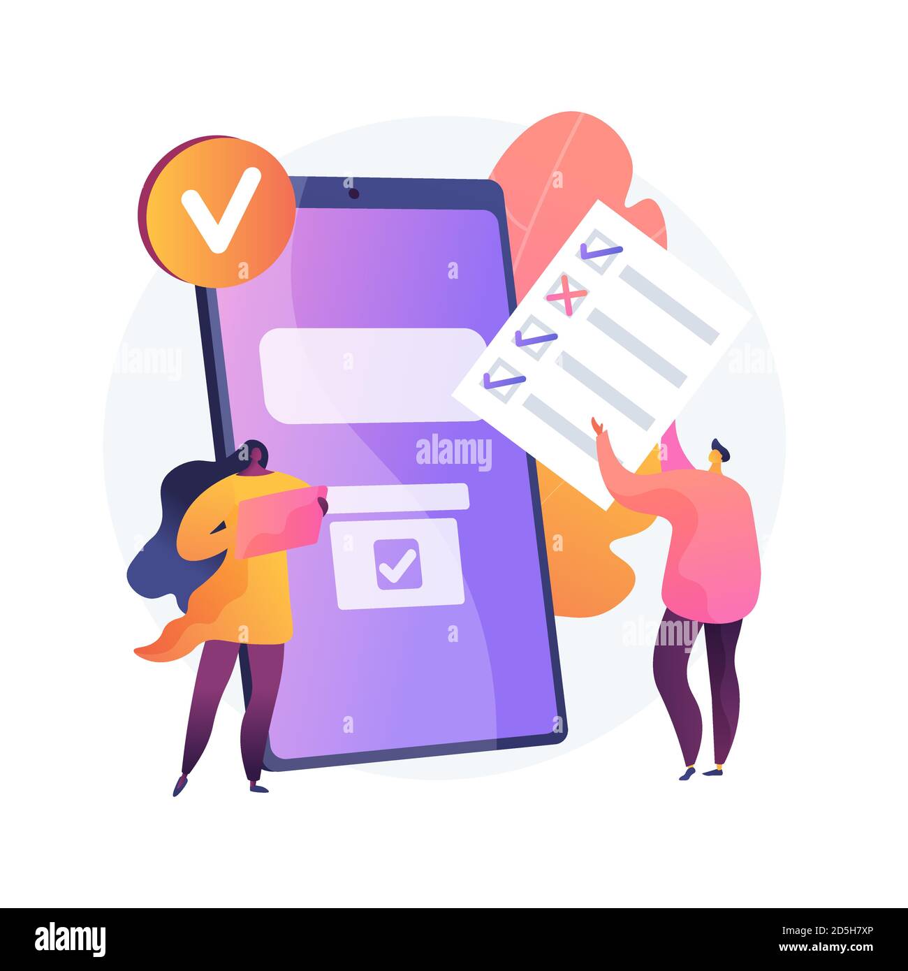 Electronic voting abstract concept vector illustration Stock Vector ... Electronic voting abstract concept vector illustration Stock Vector ...