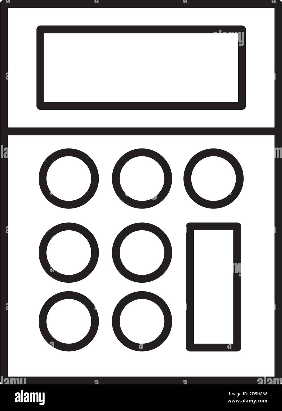 Number line maths Stock Vector Images - Alamy
