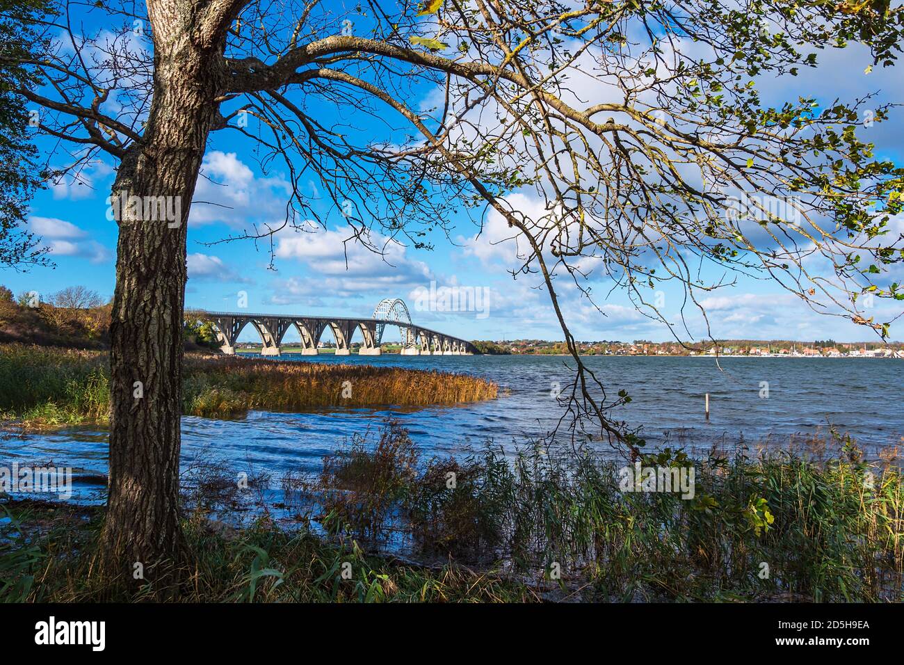 A bridge between Seeland und Moen in Denmark Stock Photo - Alamy