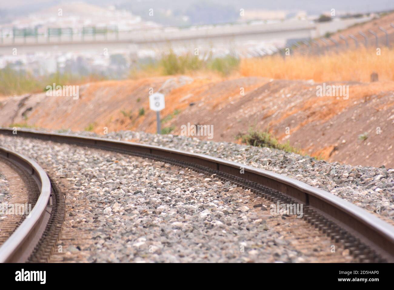 Train Rail Road Stock Photo - Alamy