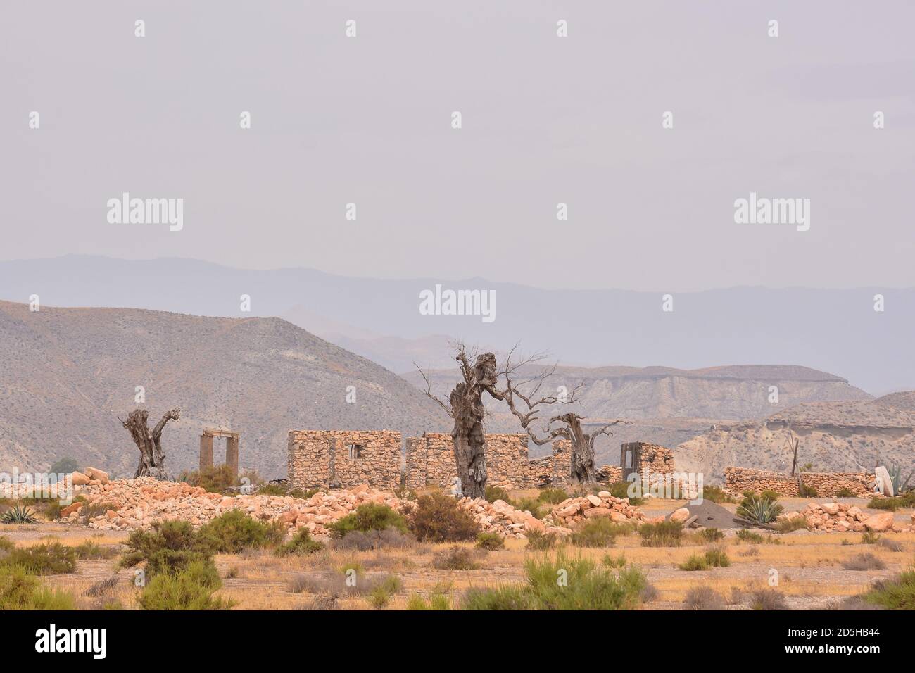 Desert Tabernas in Almeria Province Spain Stock Photo - Alamy