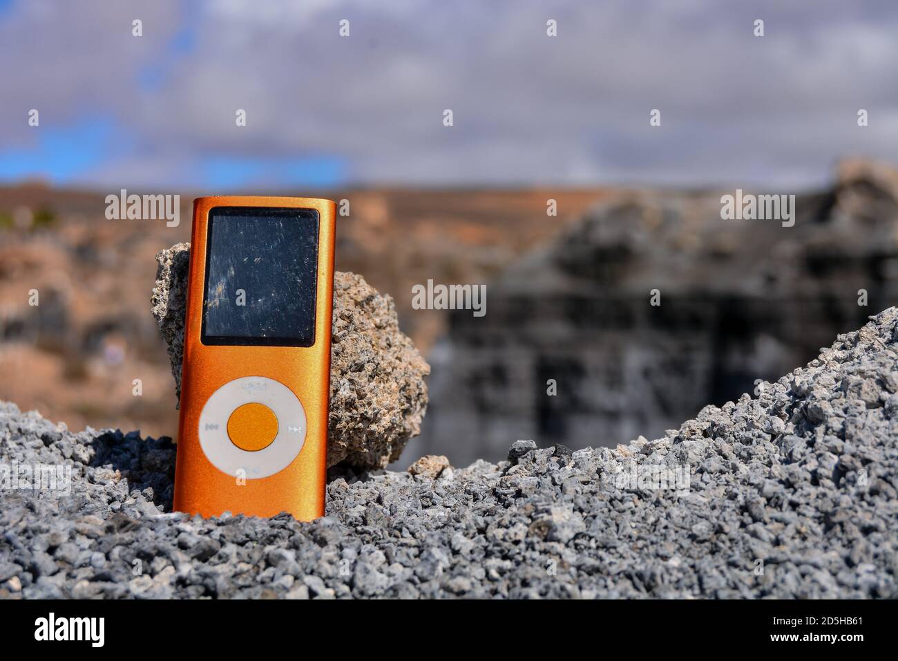 Object in the Dry Desert Stock Photo - Alamy