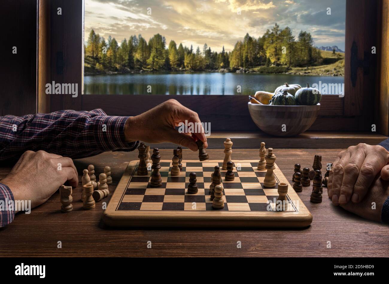 Playing chess competition hi-res stock photography and images - Alamy