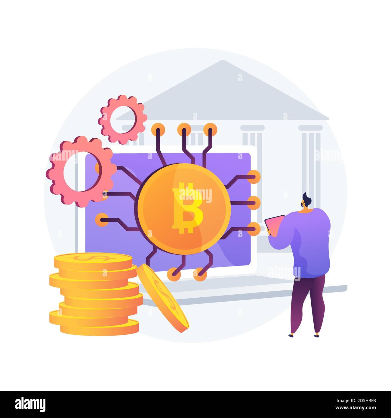 Fintech startup concept Cut Out Stock Images & Pictures - Alamy