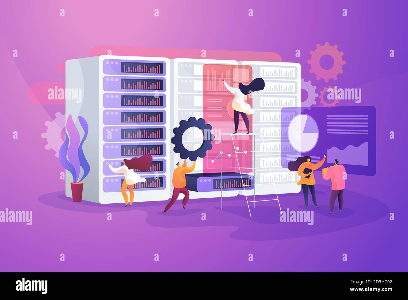 Administration cartoon Stock Vector Images - Alamy