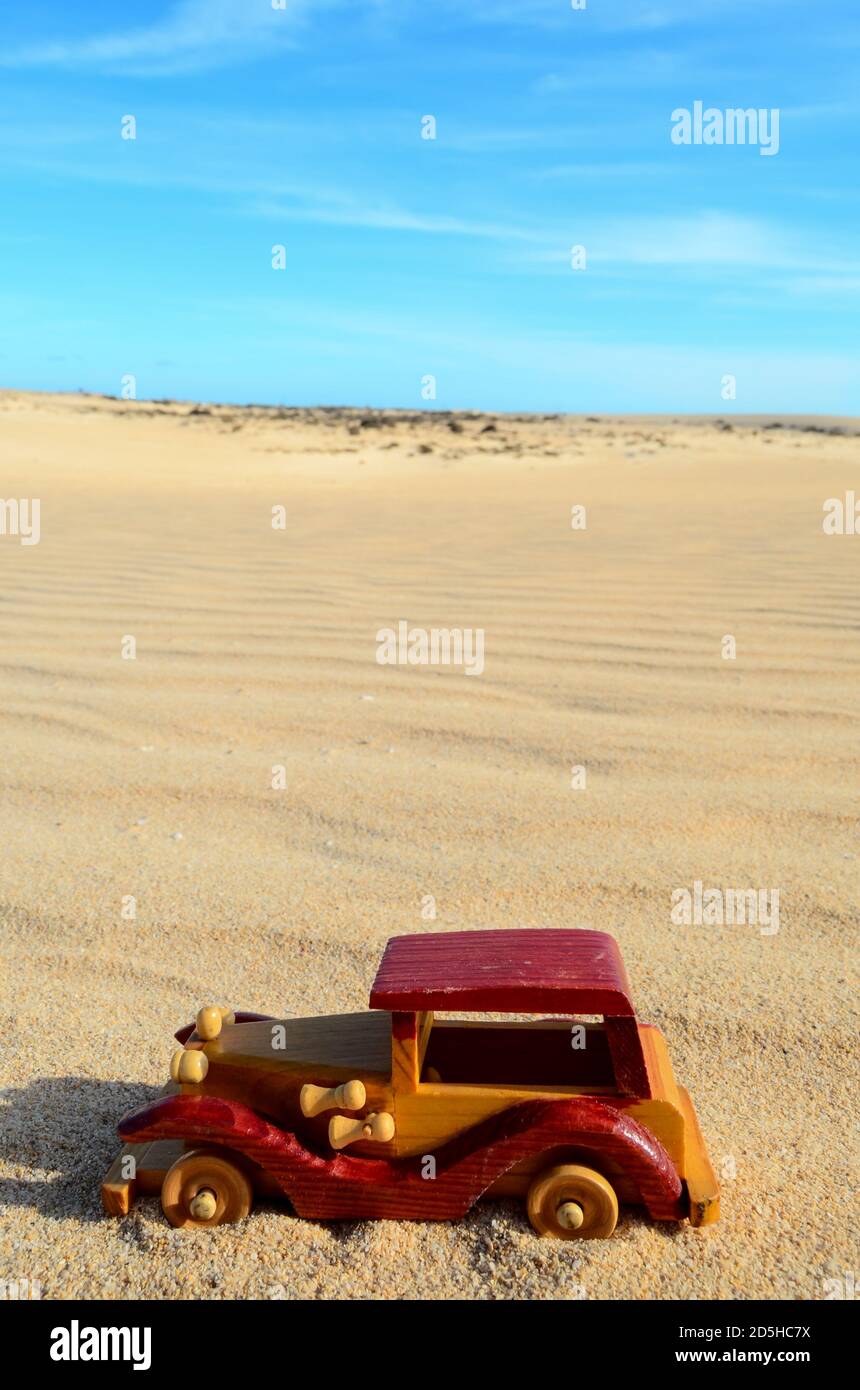 Object in the Dry Desert Stock Photo - Alamy
