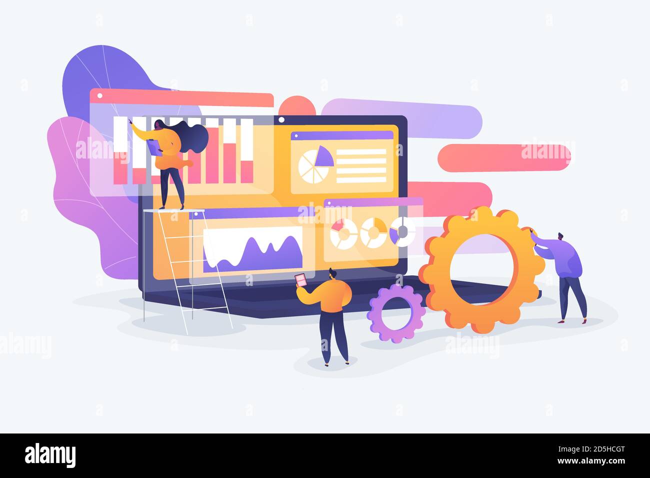 Business analysis concept vector illustration Stock Vector Image & Art ...