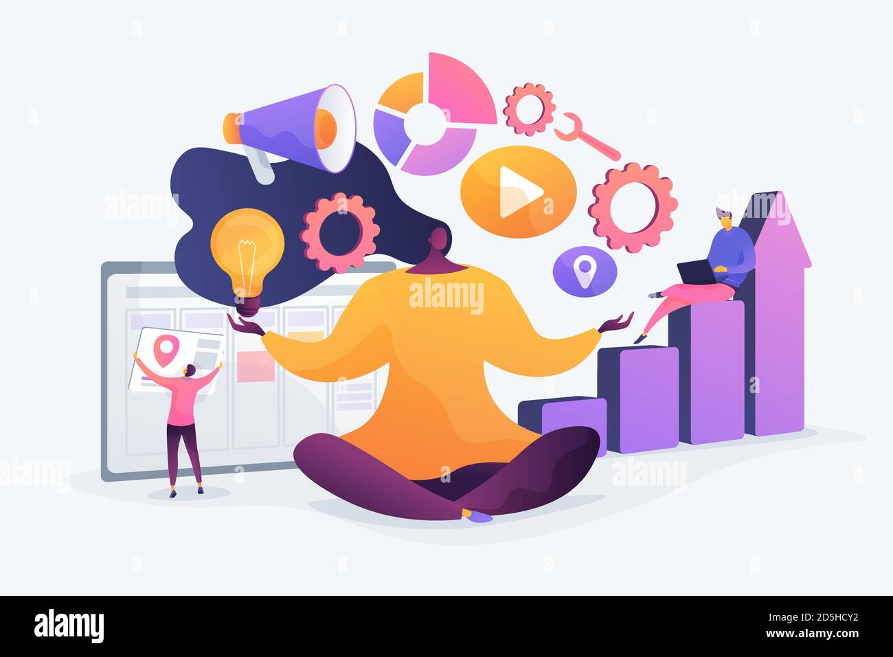 Self management concept vector illustration Stock Vector Image & Art ... Self management concept vector illustration Stock Vector Image & Art ...