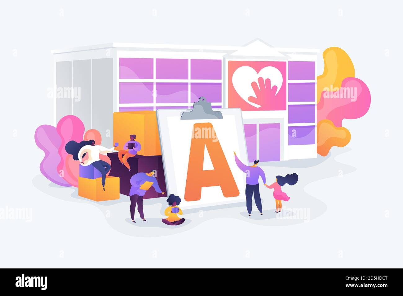 Autism center concept vector illustration Stock Vector Image & Art - Alamy