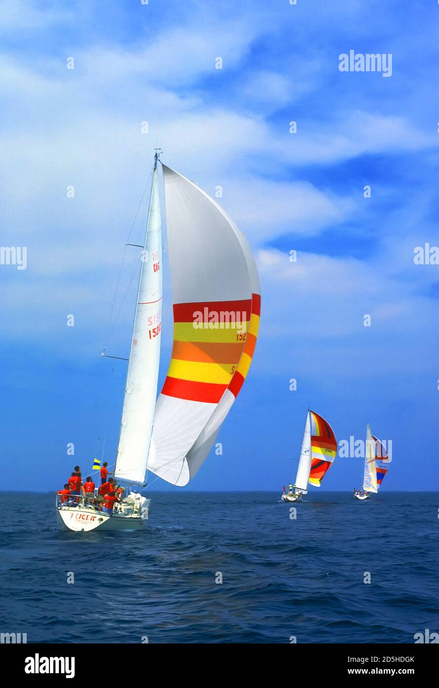 Sailboat on lake huron port hi-res stock photography and images - Alamy