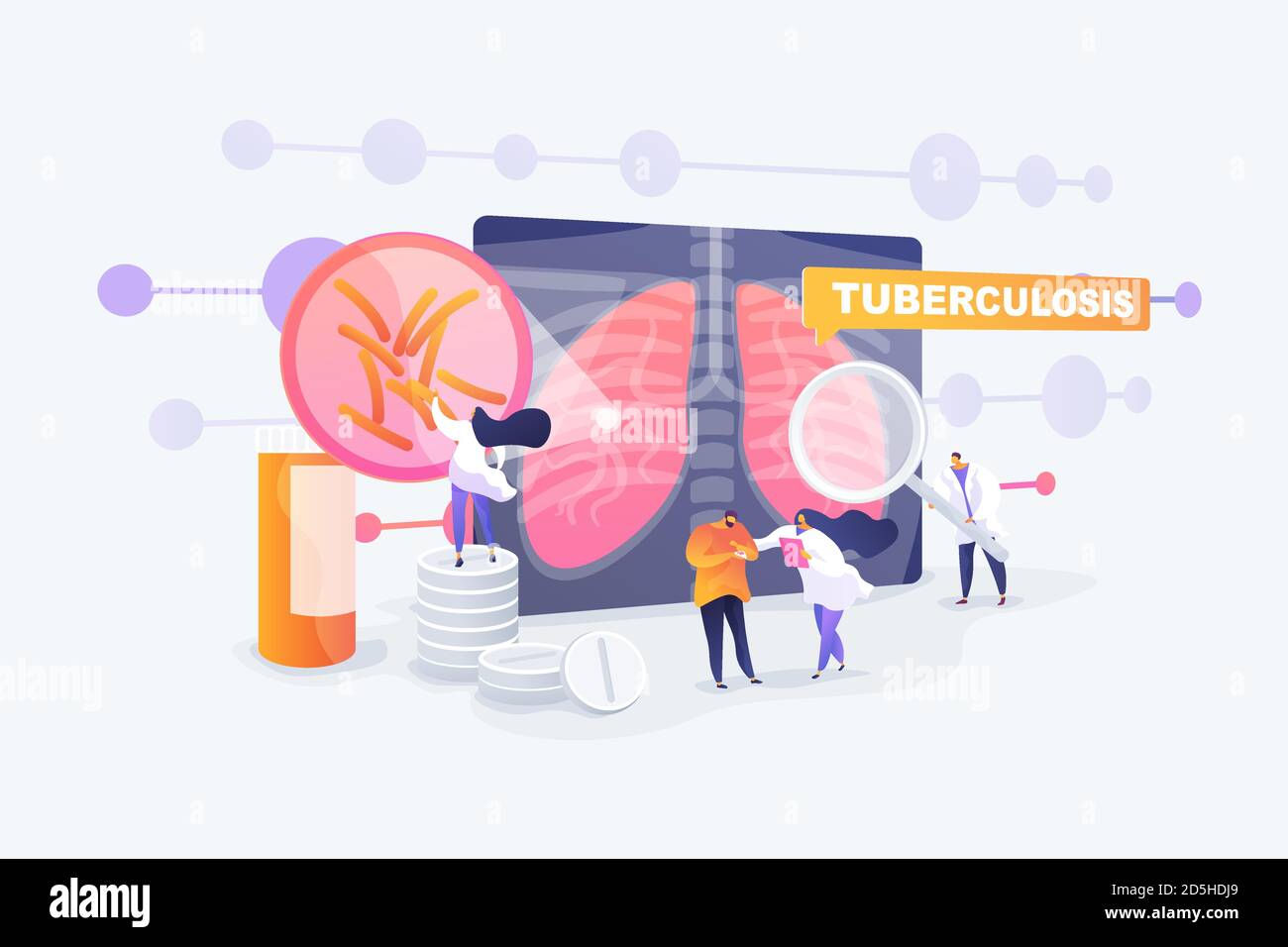 Tuberculosis concept vector illustration Stock Vector Image & Art - Alamy
