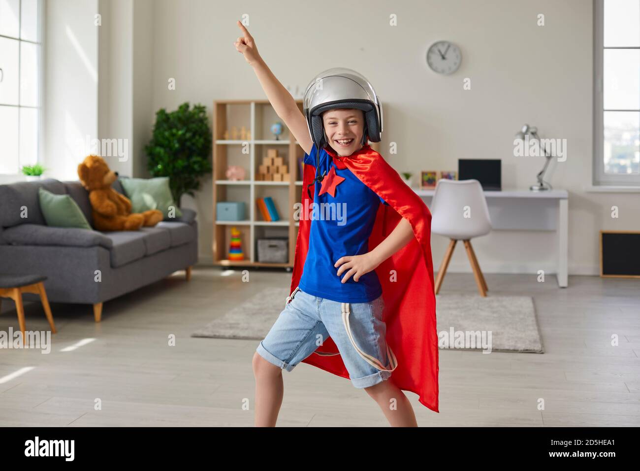 Superhero child nursery hi-res stock photography and images - Alamy