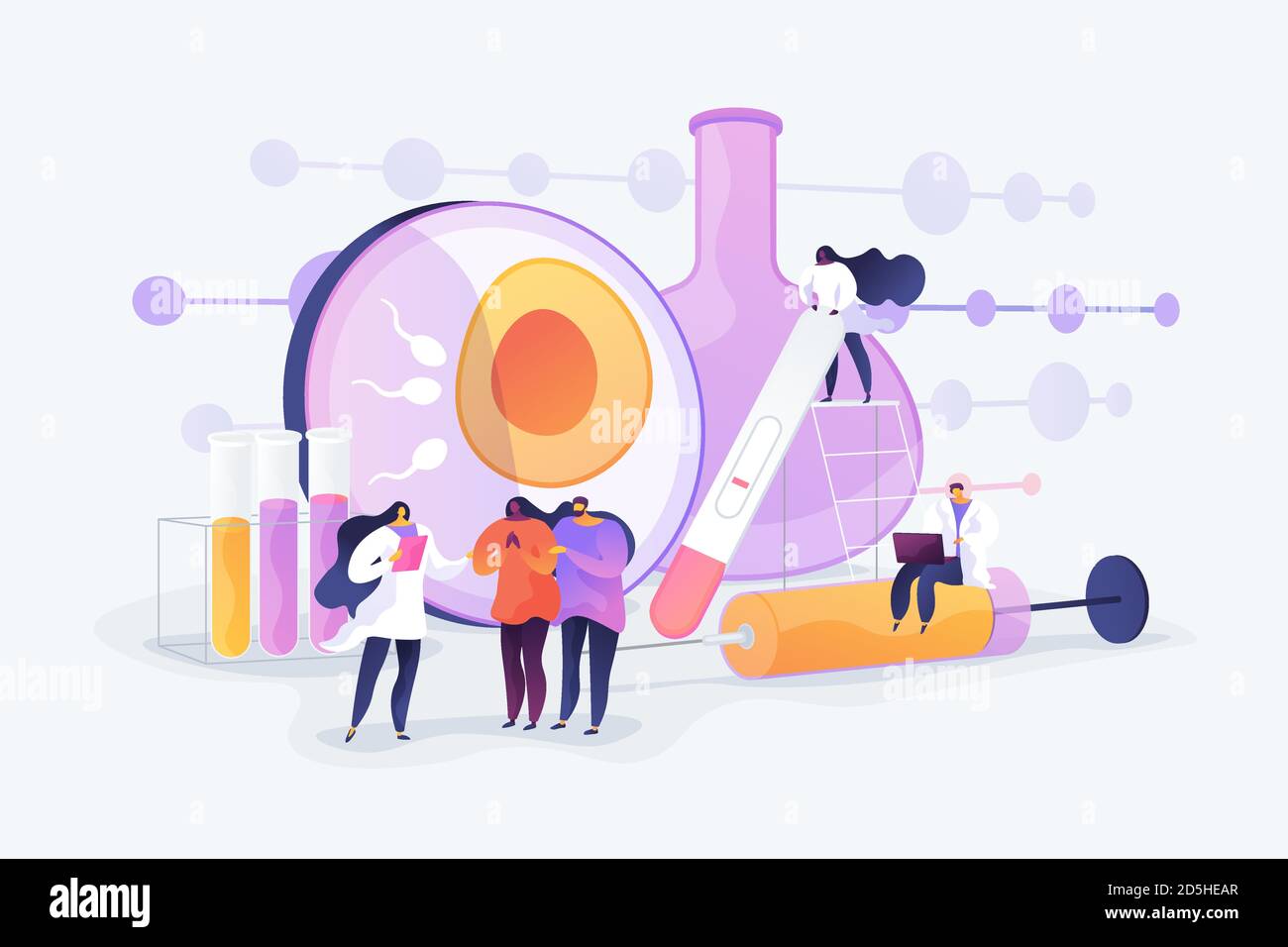 Infertility concept vector illustration Stock Vector Image & Art - Alamy