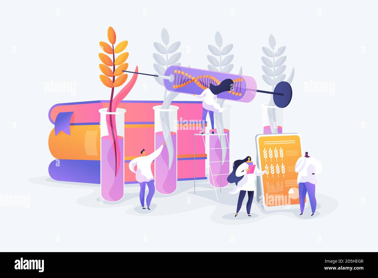 Genetically modified plants concept vector illustration Stock Vector Image & Art - Alamy