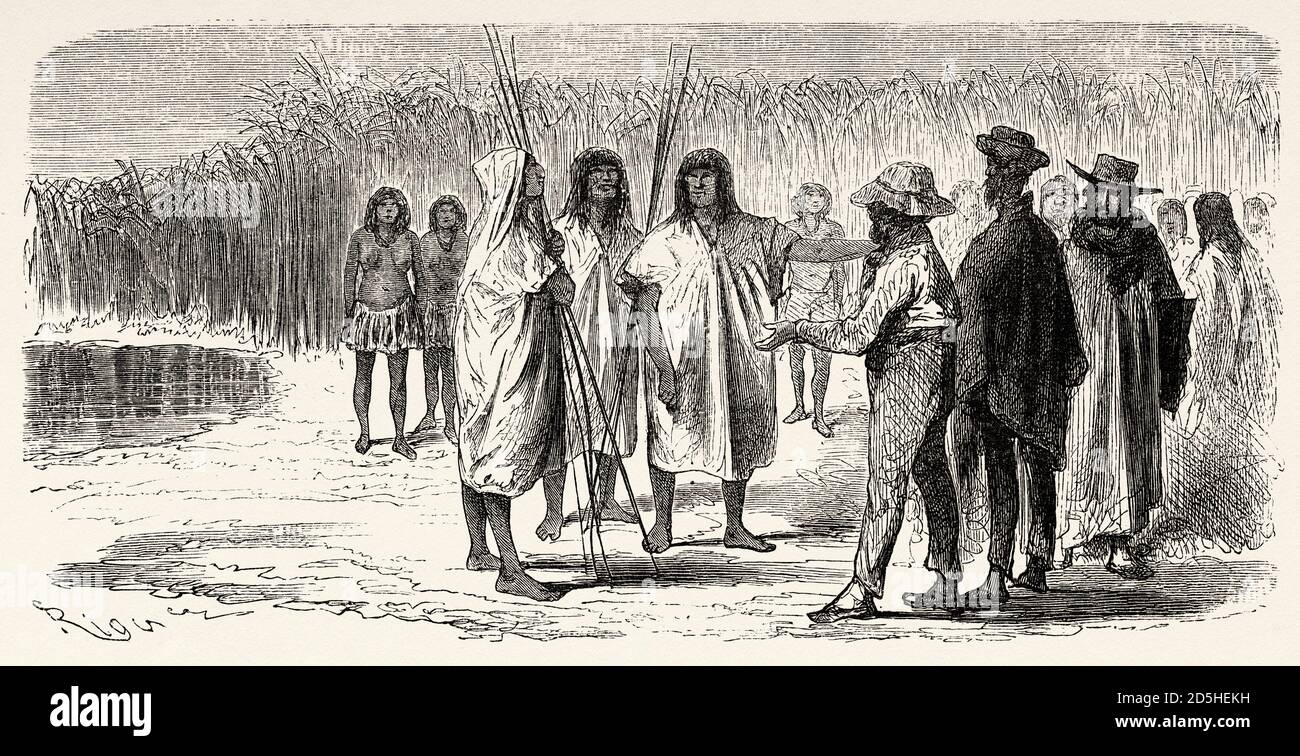 Peru indigenous colonization hi-res stock photography and images - Alamy