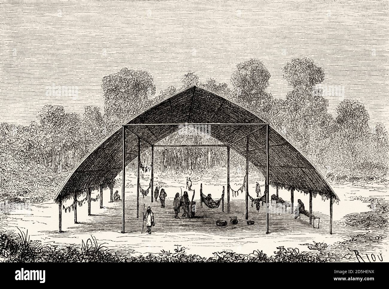 Native american hut drawing hi-res stock photography and images - Alamy