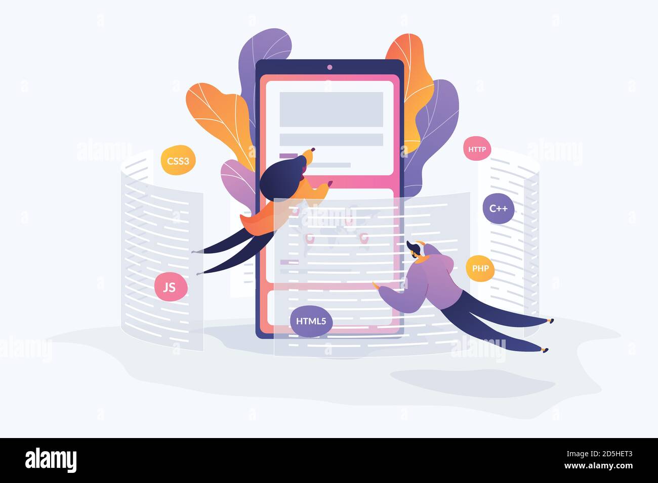 Front end development it concept vector illustration Stock Vector Image ...