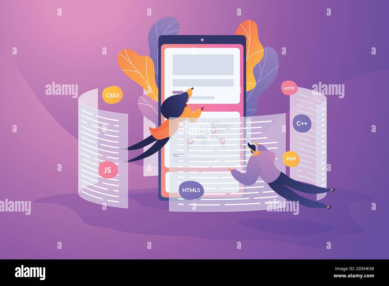 Front end development it concept vector illustration Stock Vector Image ...