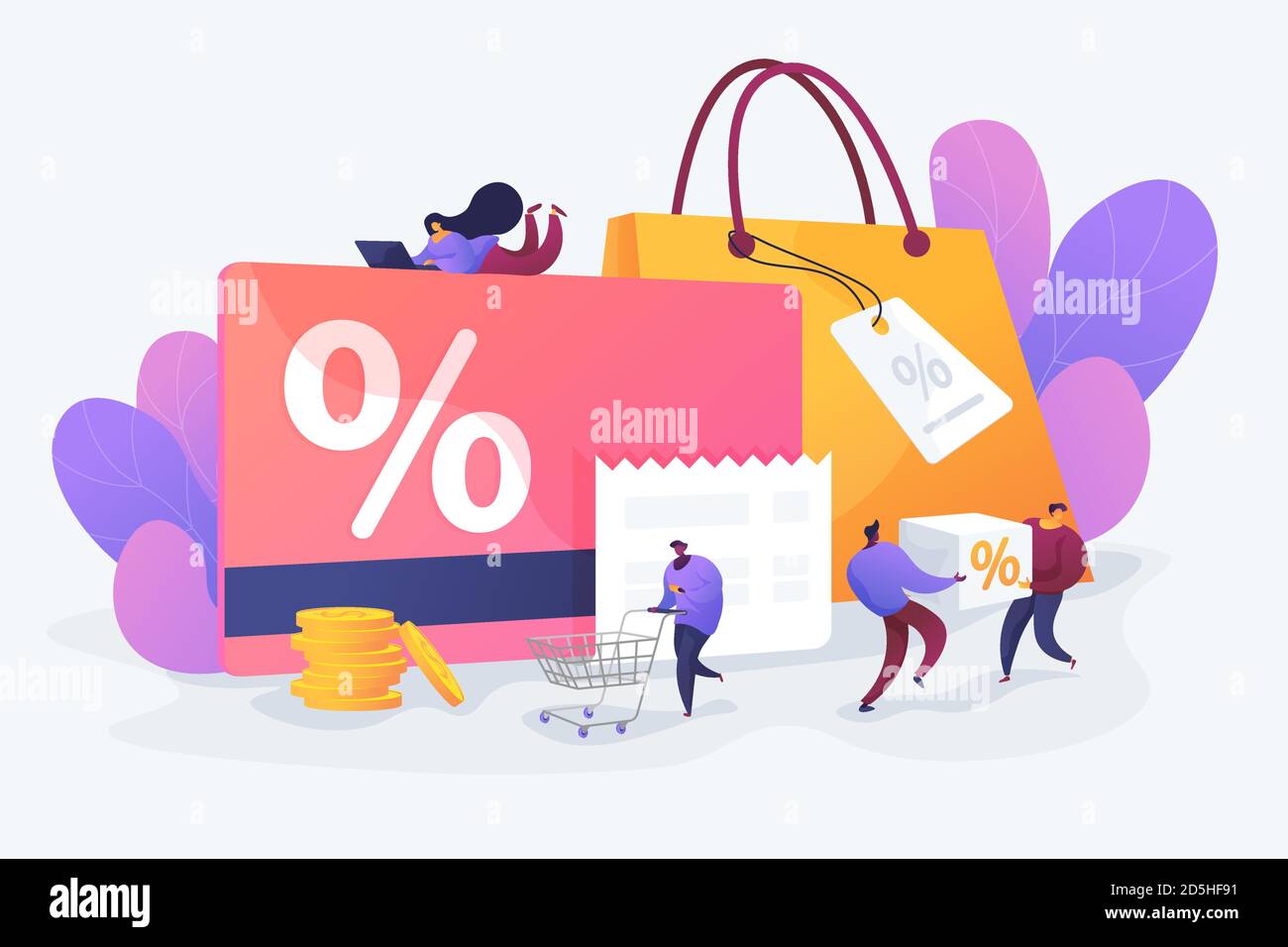 Discount and loyalty card vector illustration Stock Vector Image & Art ...