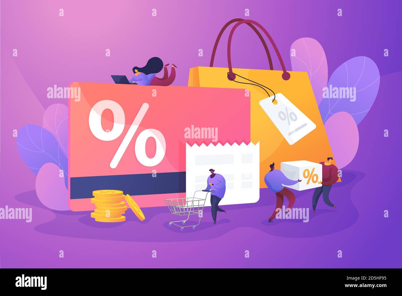 Discount and loyalty card vector illustration Stock Vector Image & Art ...