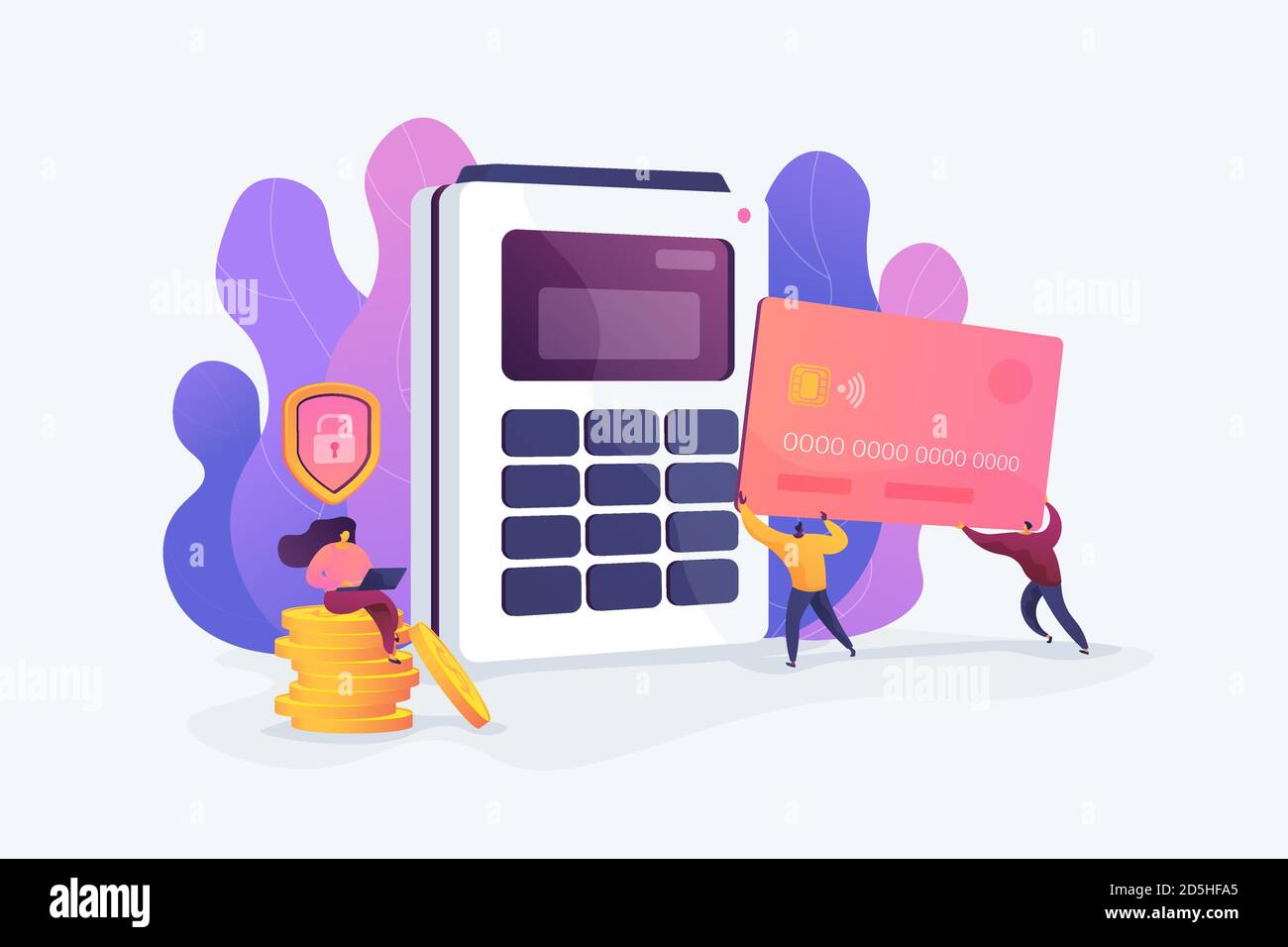 Debit card vector illustration Stock Vector Image & Art - Alamy