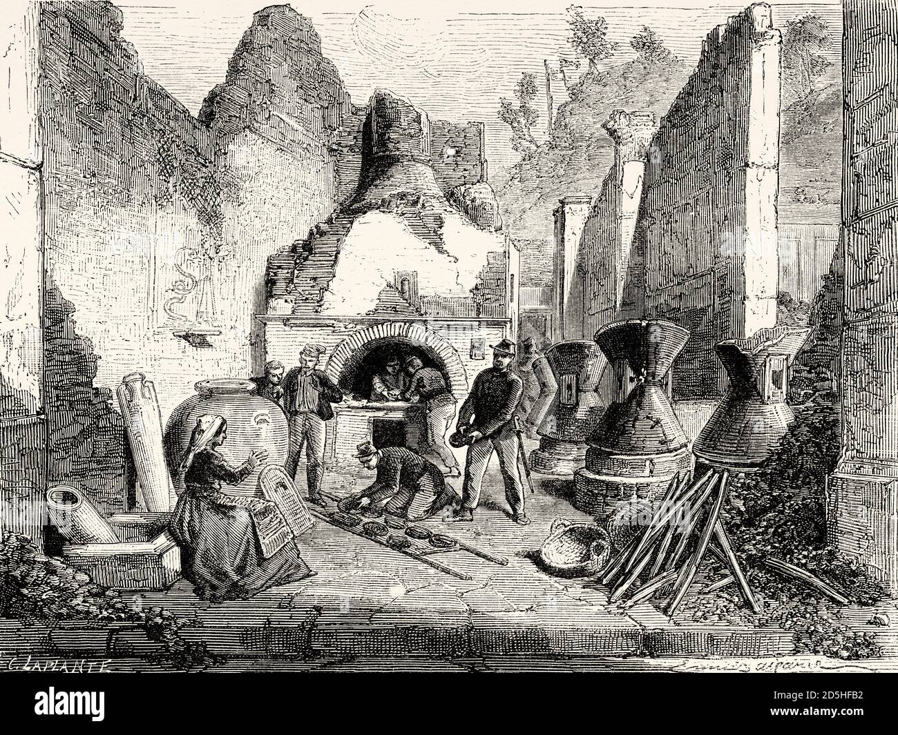 Discovery of bread cooked at the time of the eruption of Vesuvius in ...