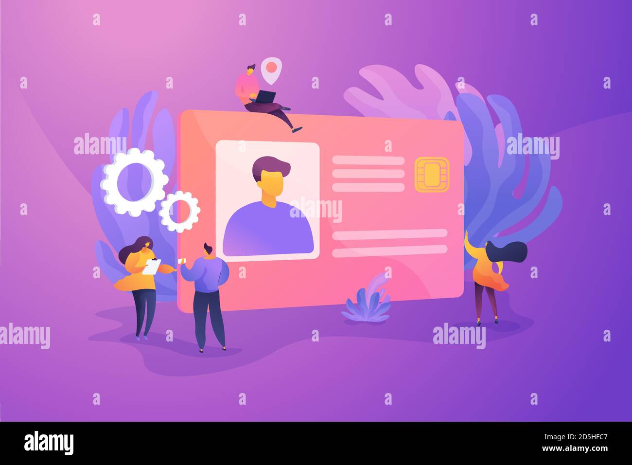 Identity Card Cartoon