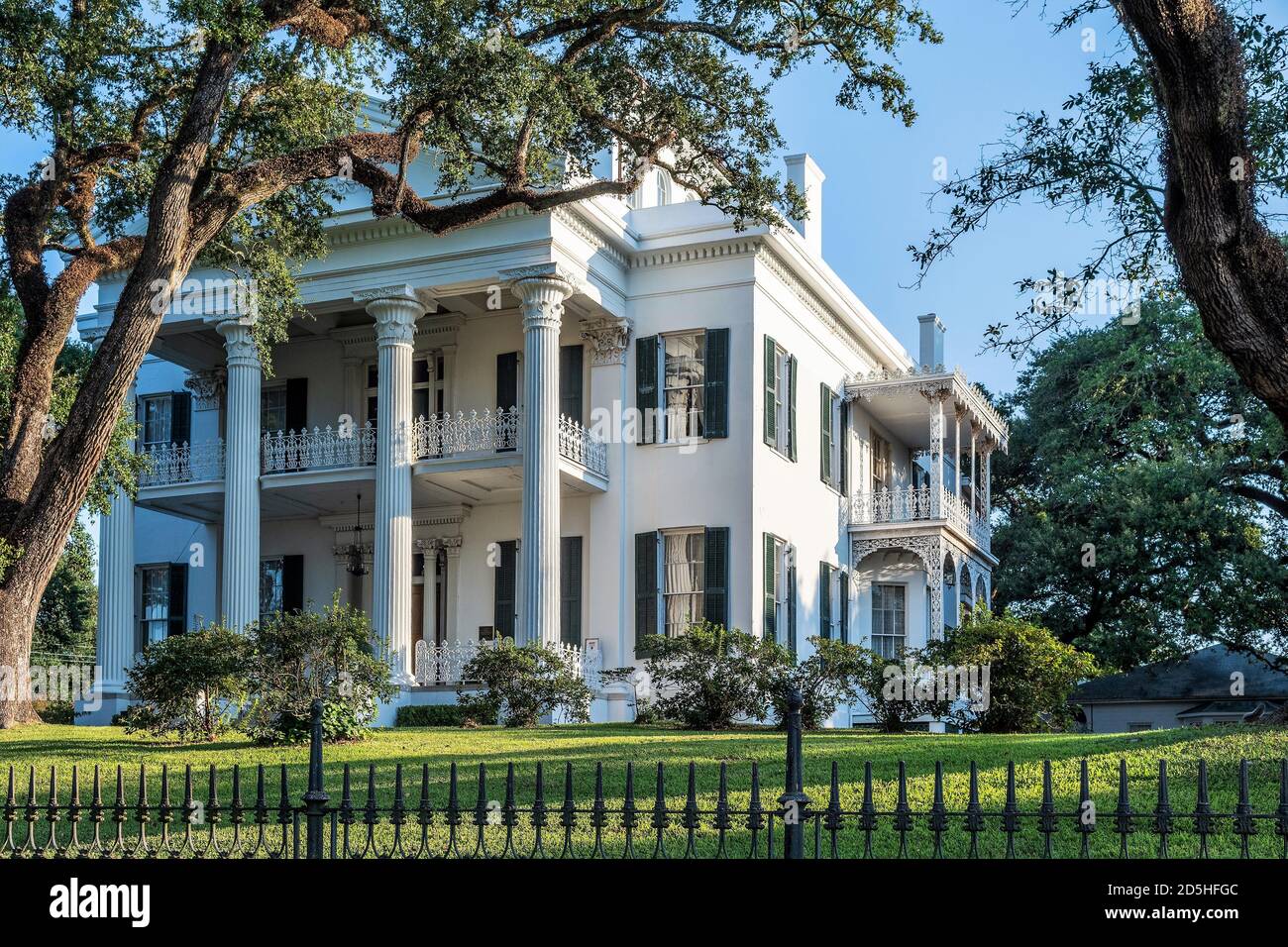 Natchez antebellum home, Stanton Hall built in 1857 by an Irish ... Natchez antebellum home, Stanton Hall built in 1857 by an Irish ...