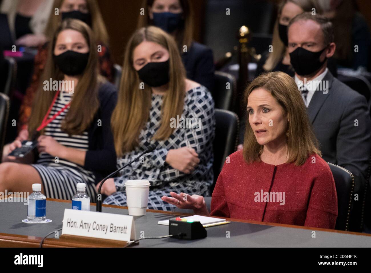 Washington, Dc, USA. 13th Oct, 2020. Supreme Court Justice nominee Amy ...