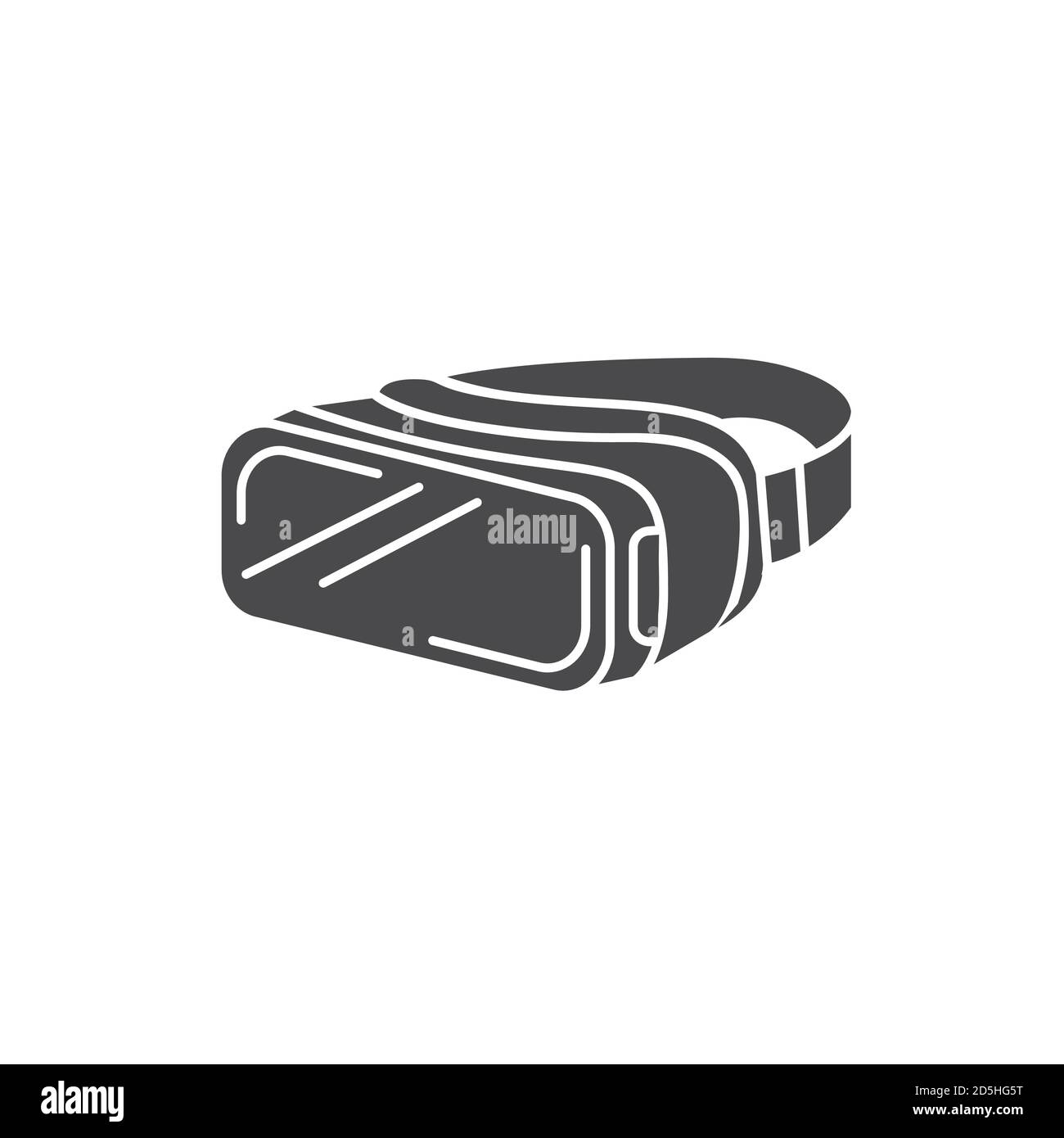 Vr goggles technology pictogram hi-res stock photography and images - Alamy