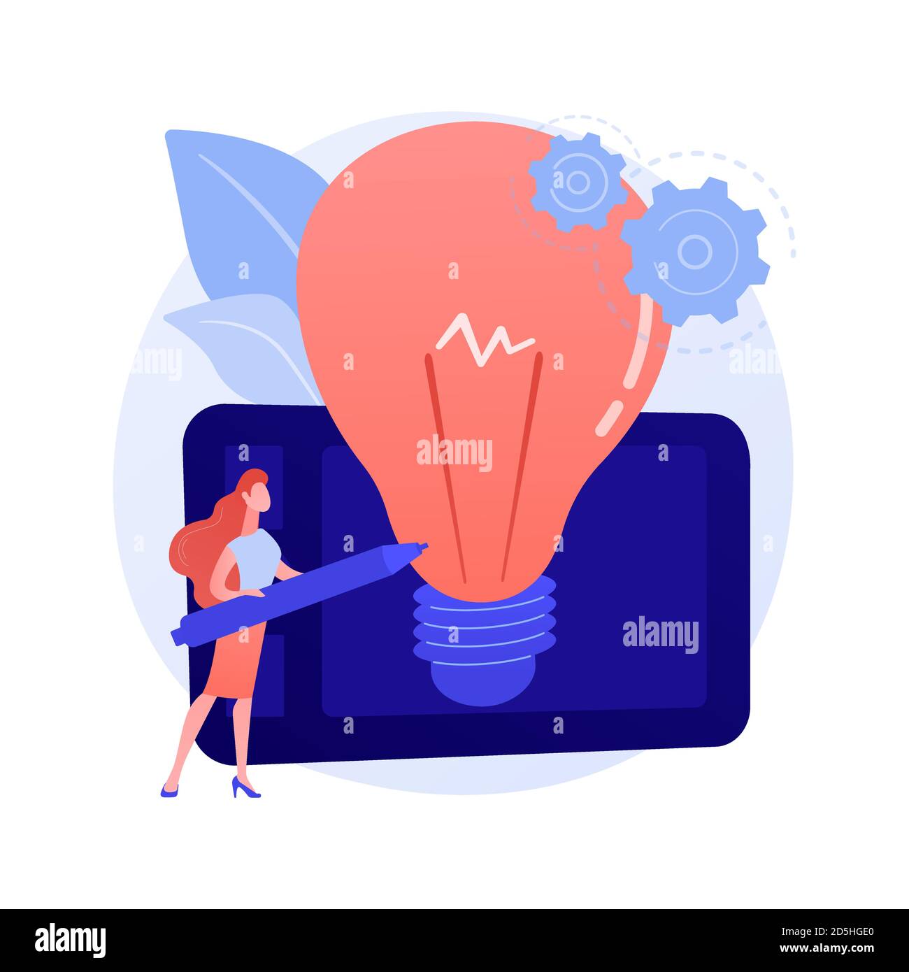 Industrial design abstract concept vector illustration Stock Vector ...