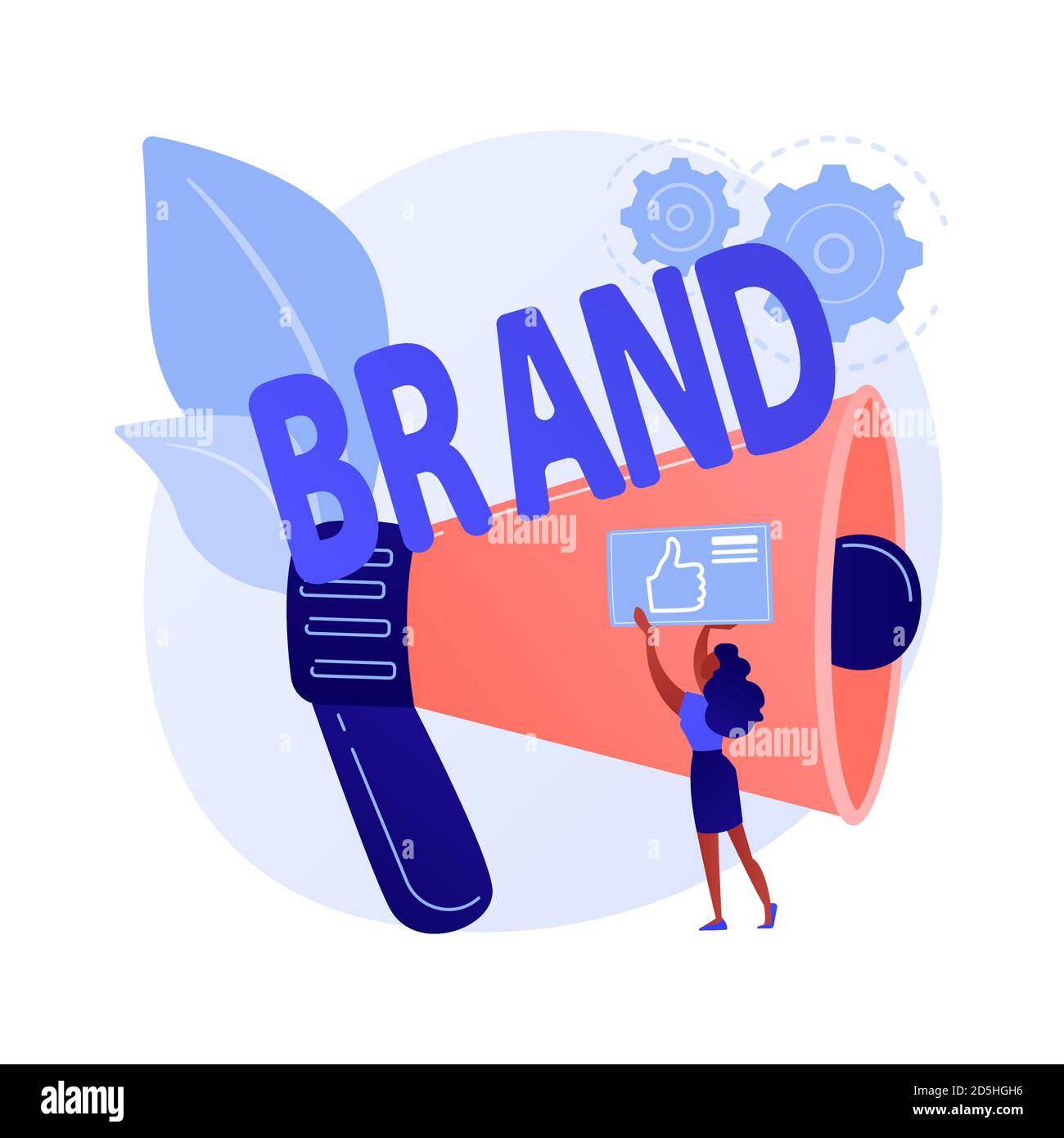 Brand name abstract concept vector illustration Stock Vector Image ...