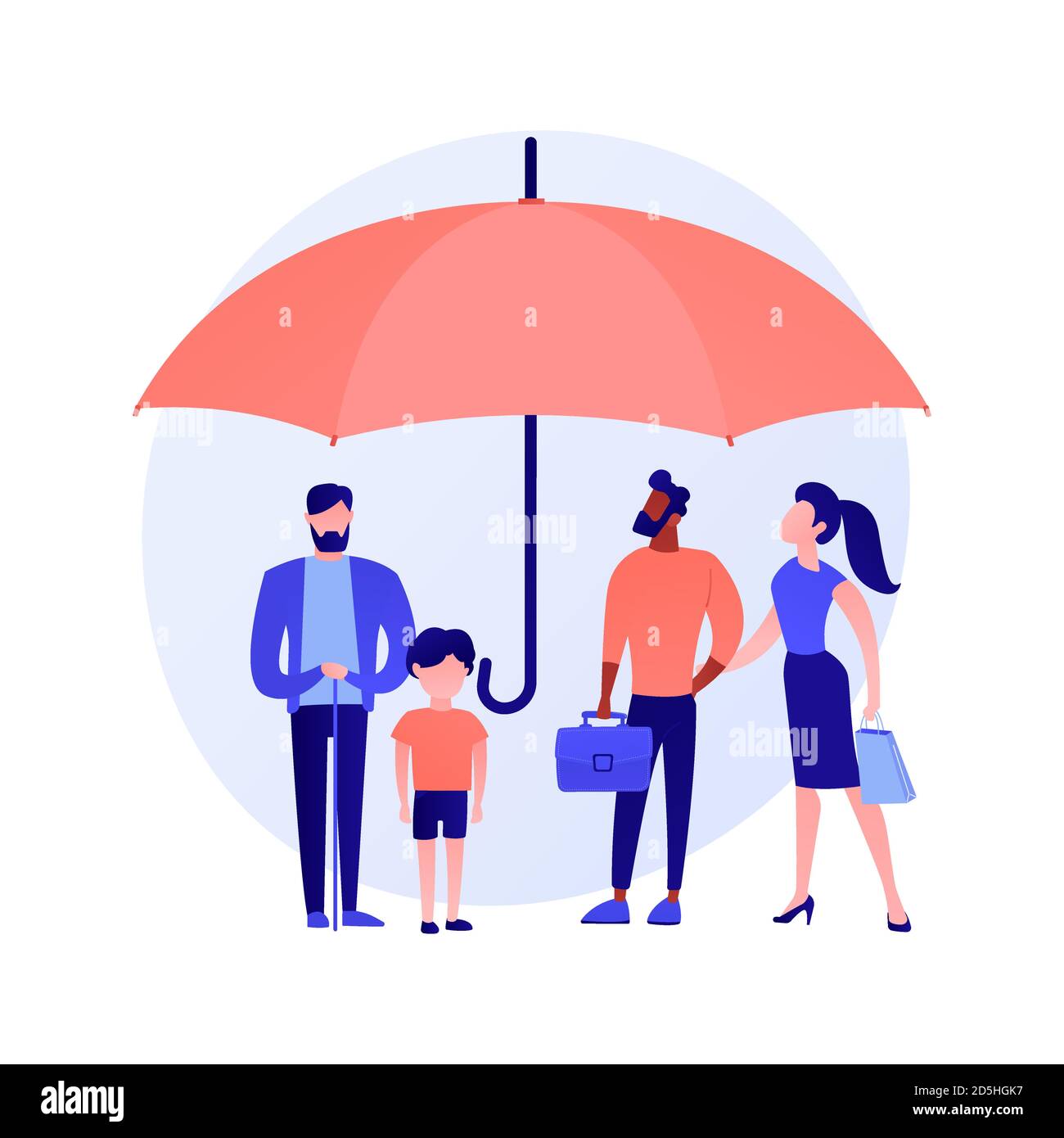 Consumer protection abstract concept vector illustration Stock Vector ...