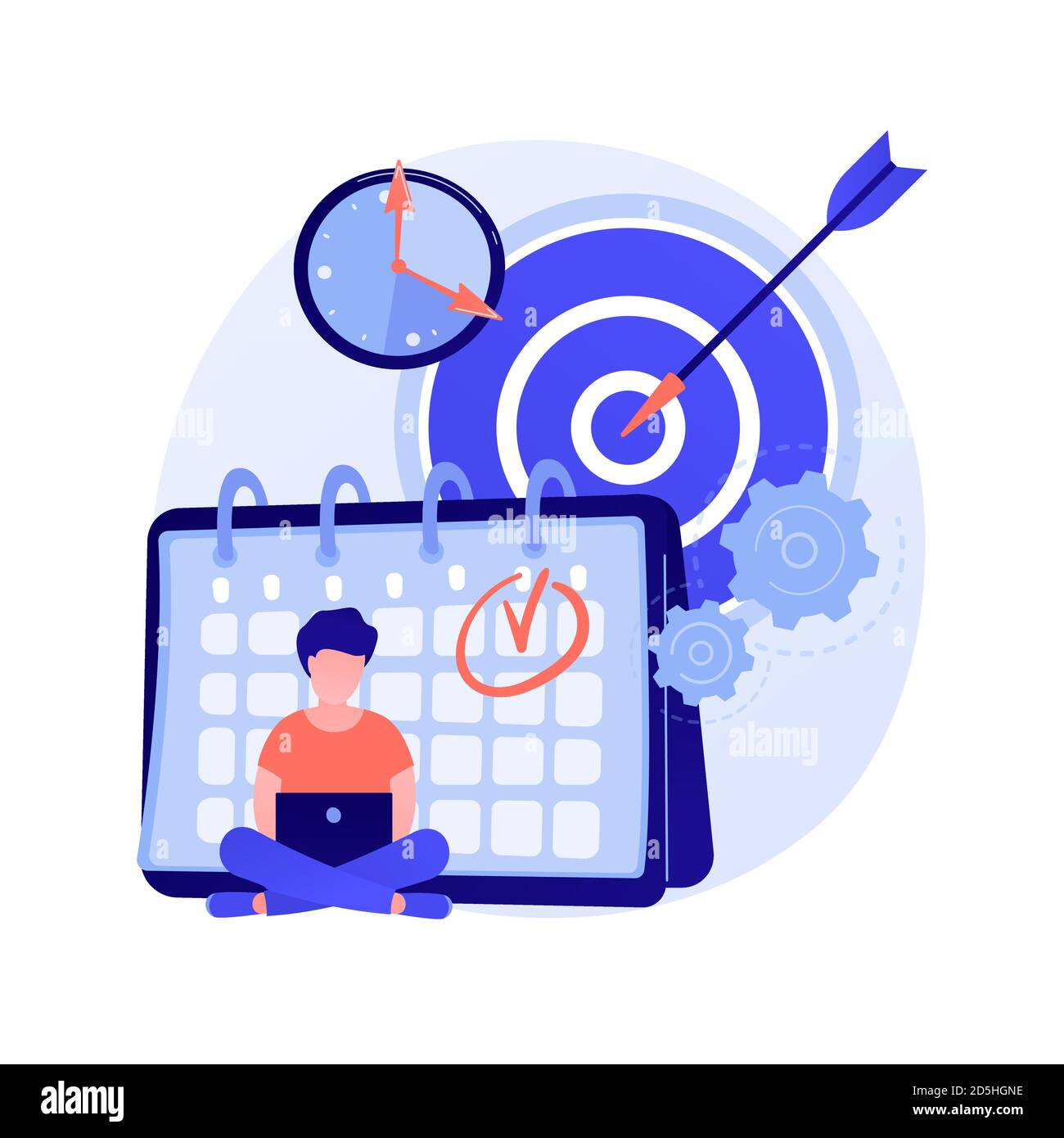 Discipline abstract concept vector illustration Stock Vector Image ...