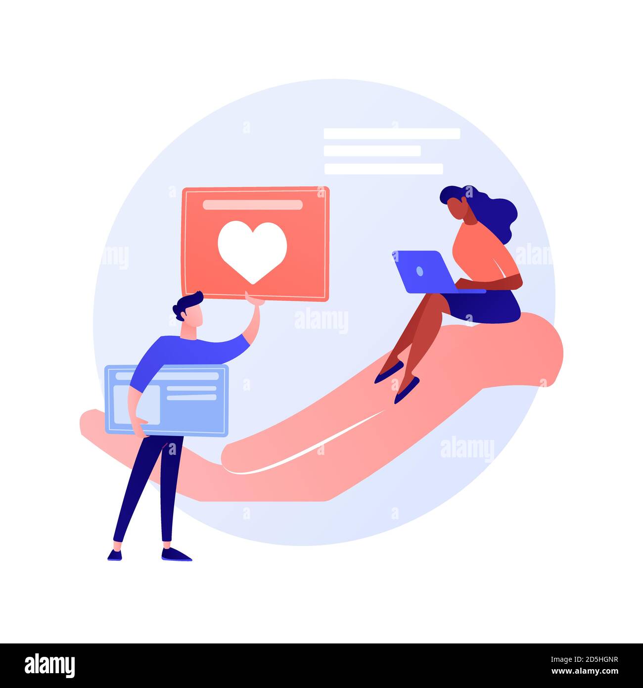 Responsibility abstract concept vector illustration Stock Vector Image ...