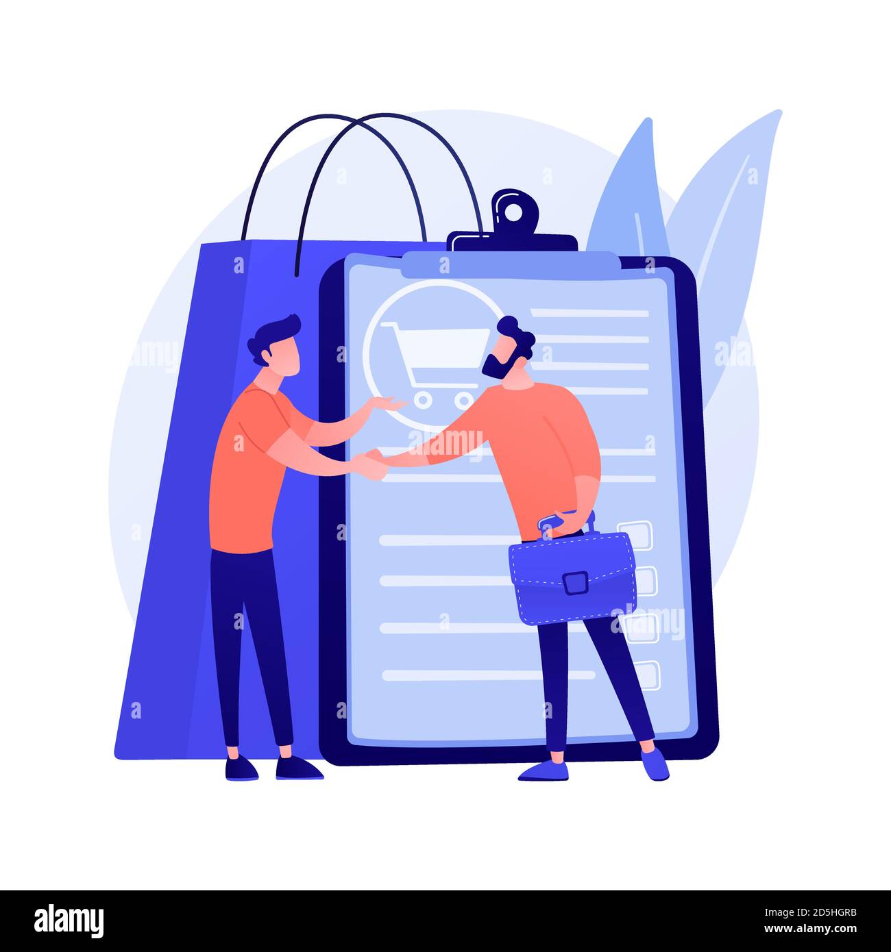 Sales representative abstract concept vector illustration Stock Vector Image & Art - Alamy