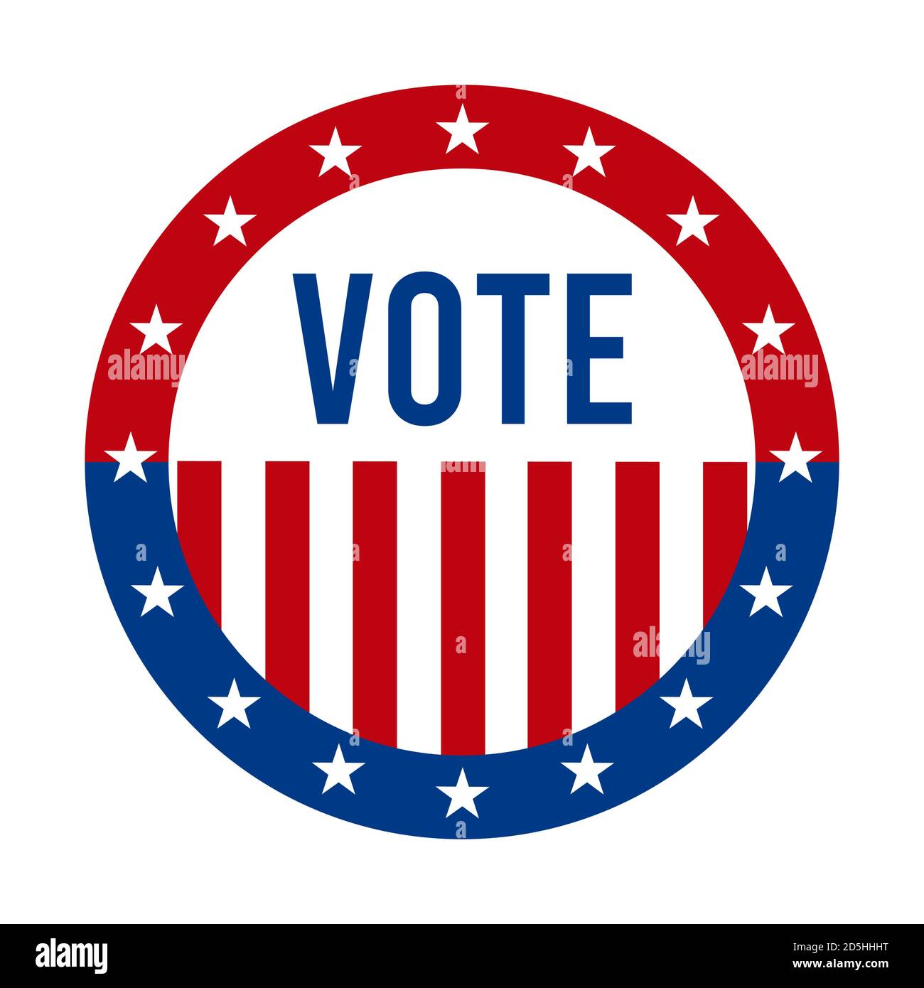 2020 Presidential Election Vote Badge - United States of America. USA ...