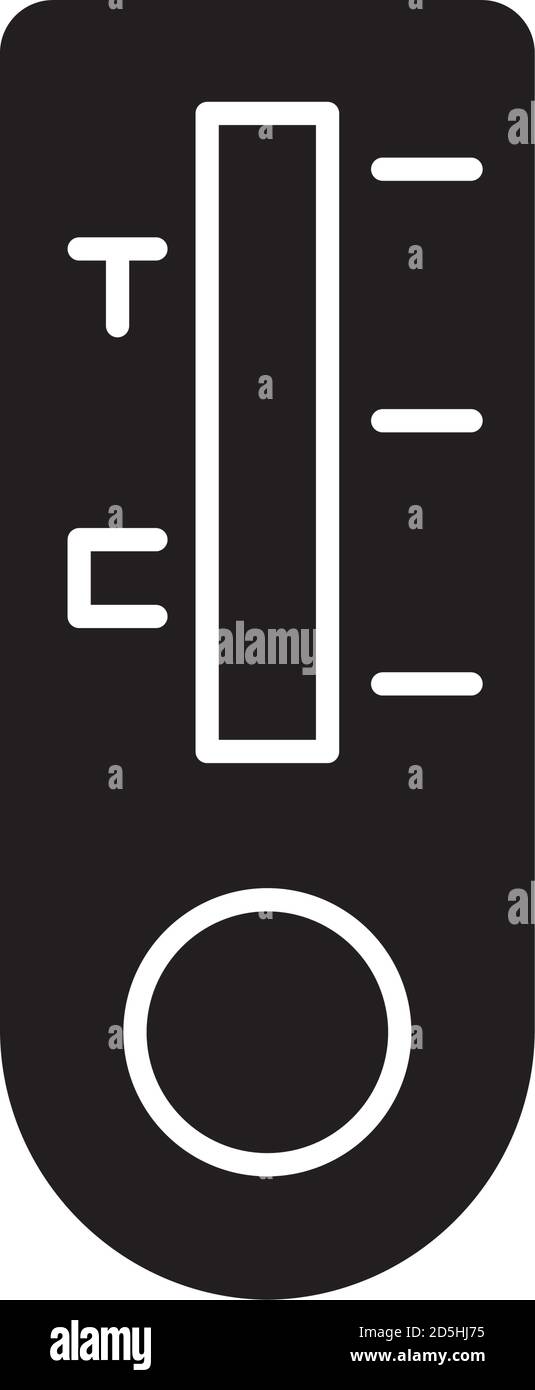 test silhouette style icon vector design Stock Vector Image & Art - Alamy