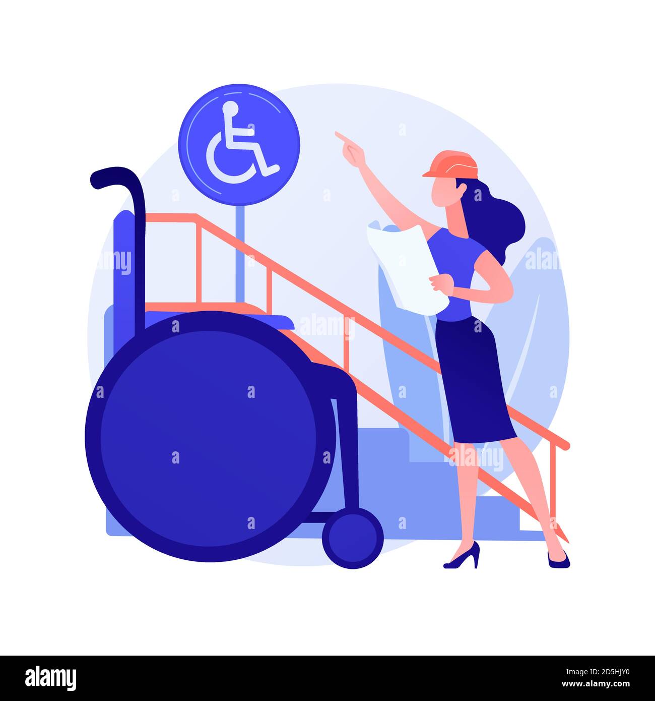 Wheelchair and stroller accessible hi-res stock photography and images ...