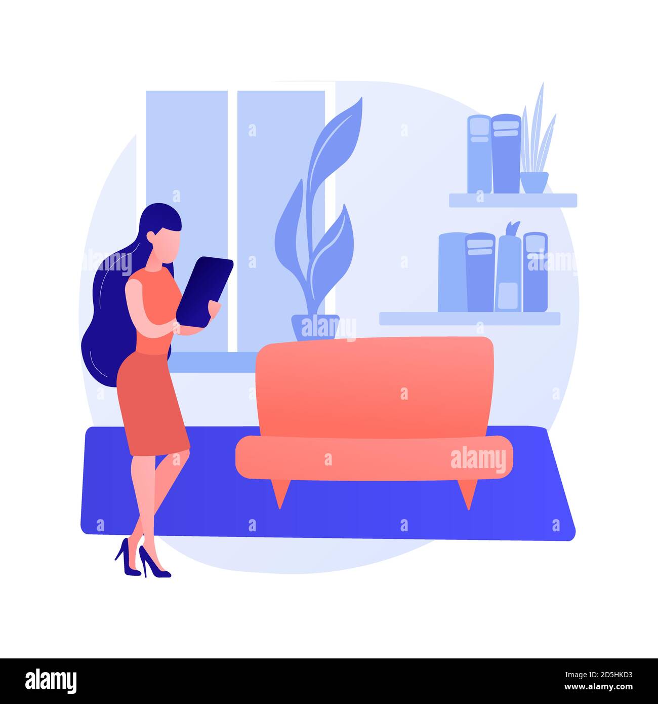 Home staging abstract concept vector illustration Stock Vector Image ...