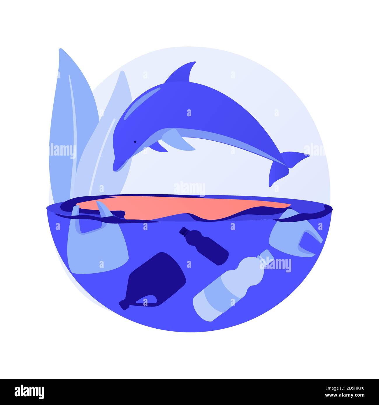 Water pollution abstract concept vector illustration Stock Vector Image ...